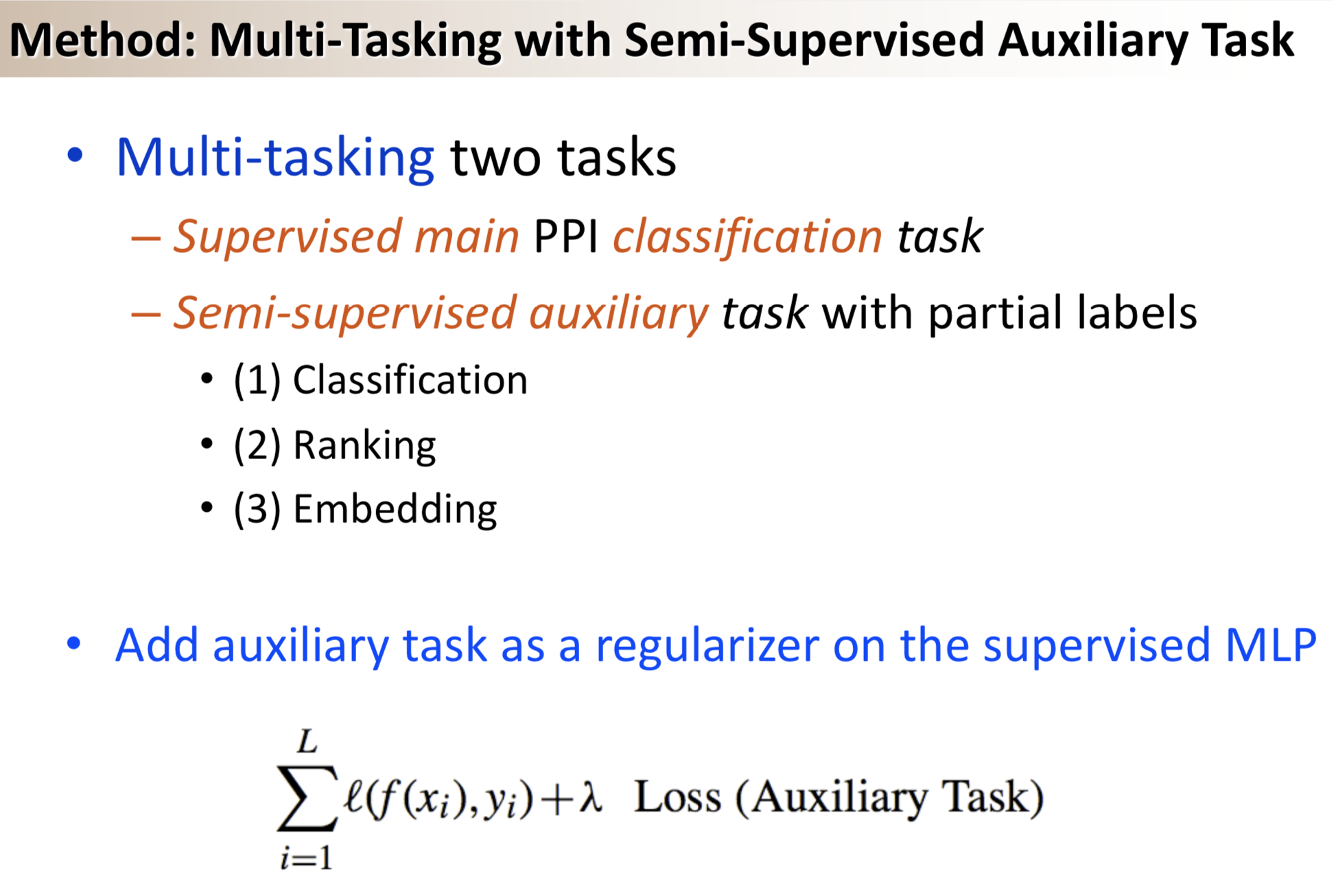 Bioinformatics - Semi-supervised multi-task learning Using BioText based Labels to Augument PPI ...